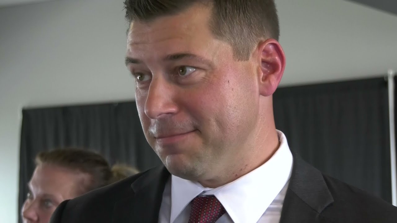 New head football coach Jon Sumrall welcomed to Troy University at ...