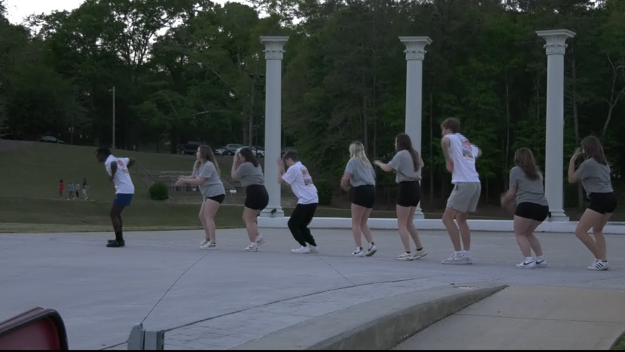 Fraternities and sororities stroll together during Greek Week 2023 ...