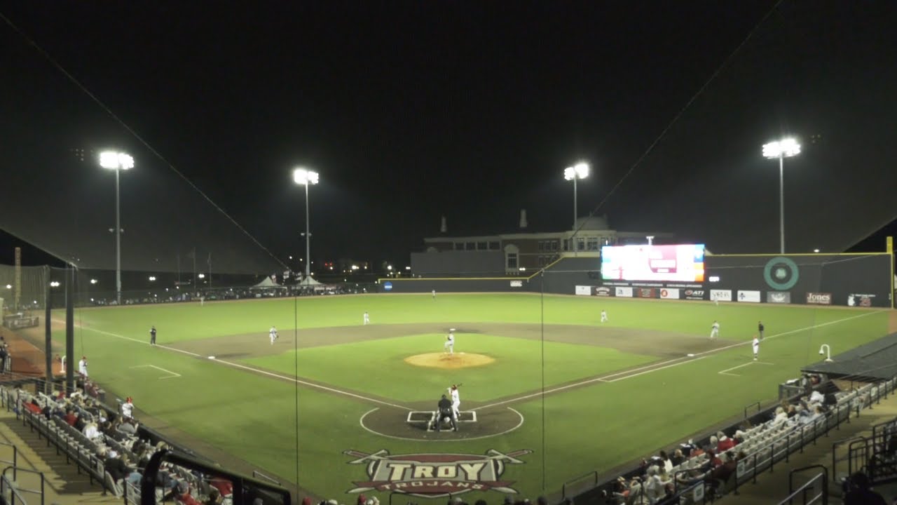 TROY sweeps Harvard in weekend baseball action - TrojanVision