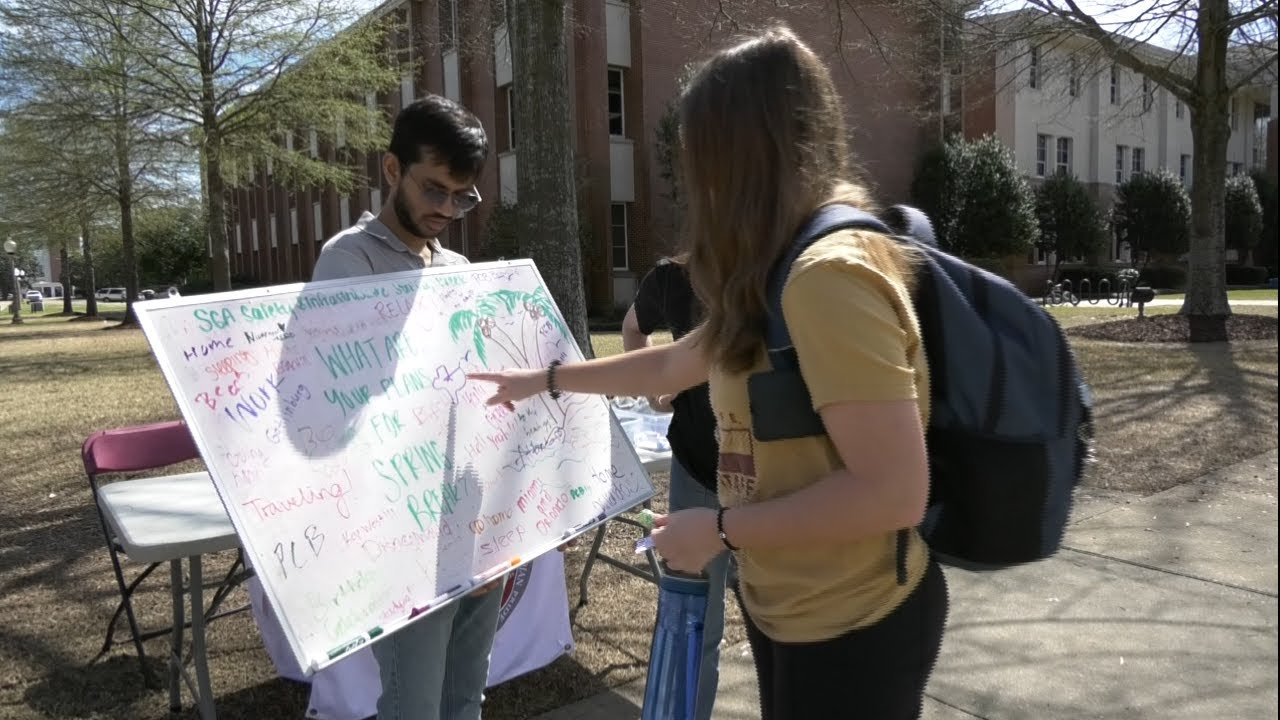 Student Government Association promotes Spring Break safety - TrojanVision