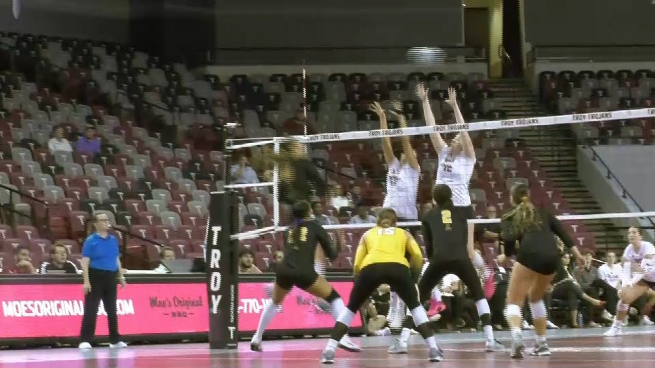 Troy Volleyball advances to the Sun Belt Conference after winning to ...