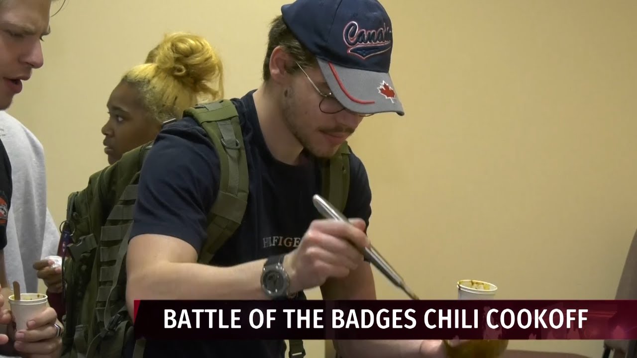 TUPD holds Battle of the Badges Chili Cook-Off - TrojanVision