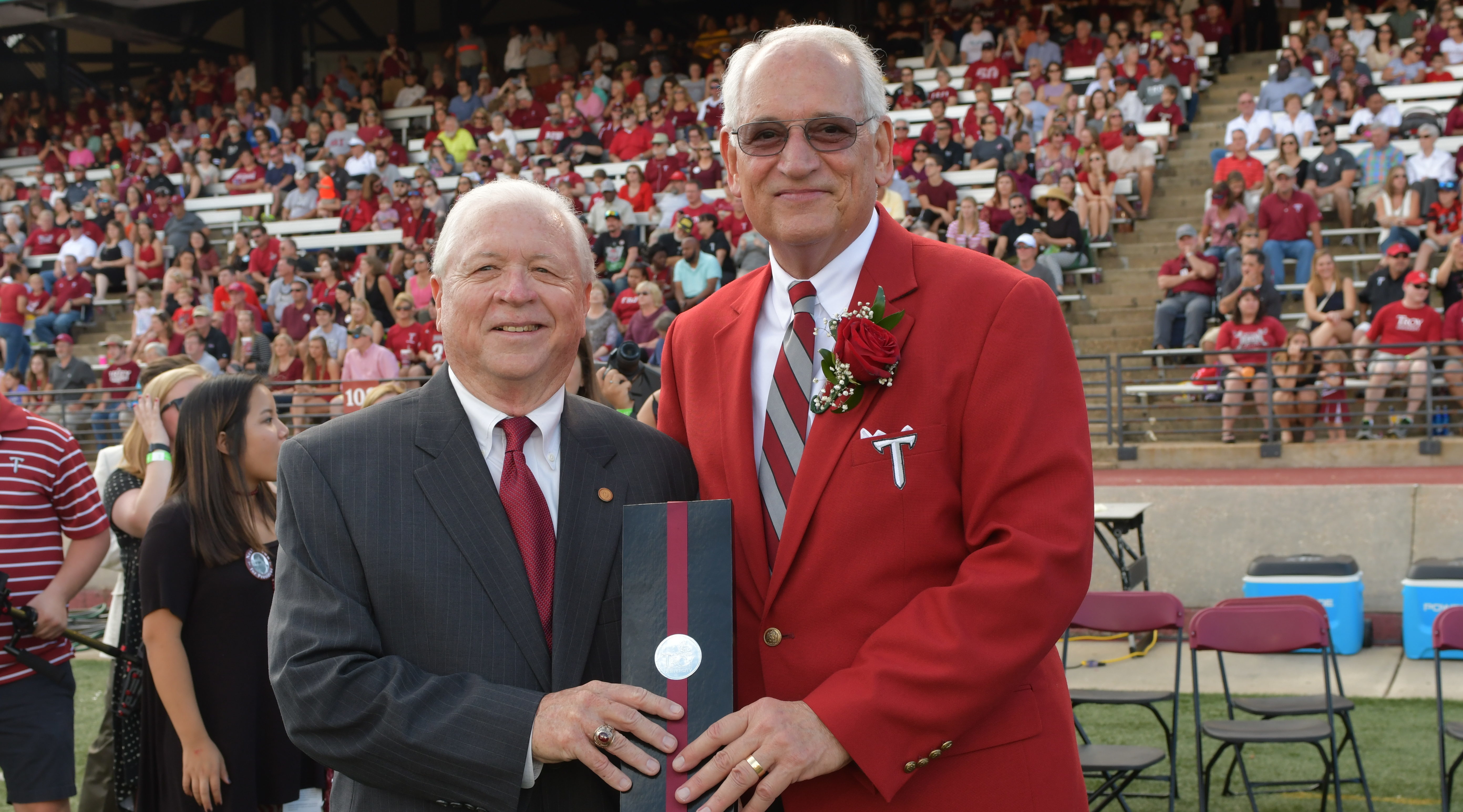 TROY alum reflects on attending 52 consecutive homecoming games - Troy ...