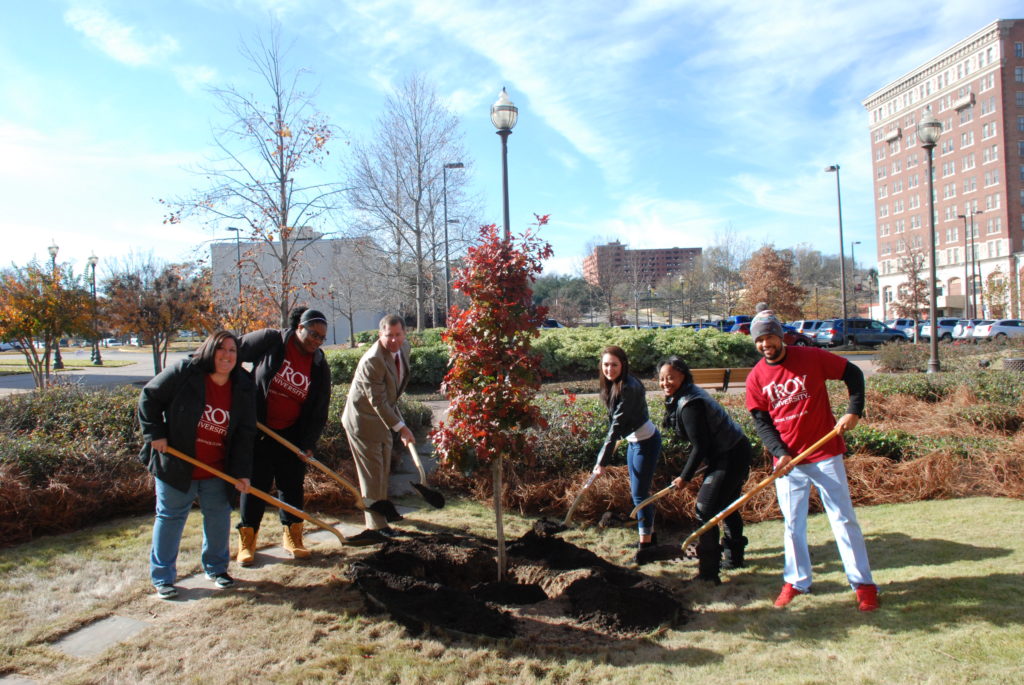 Troy University’s Alabama campuses awarded Tree Campus USA designation ...