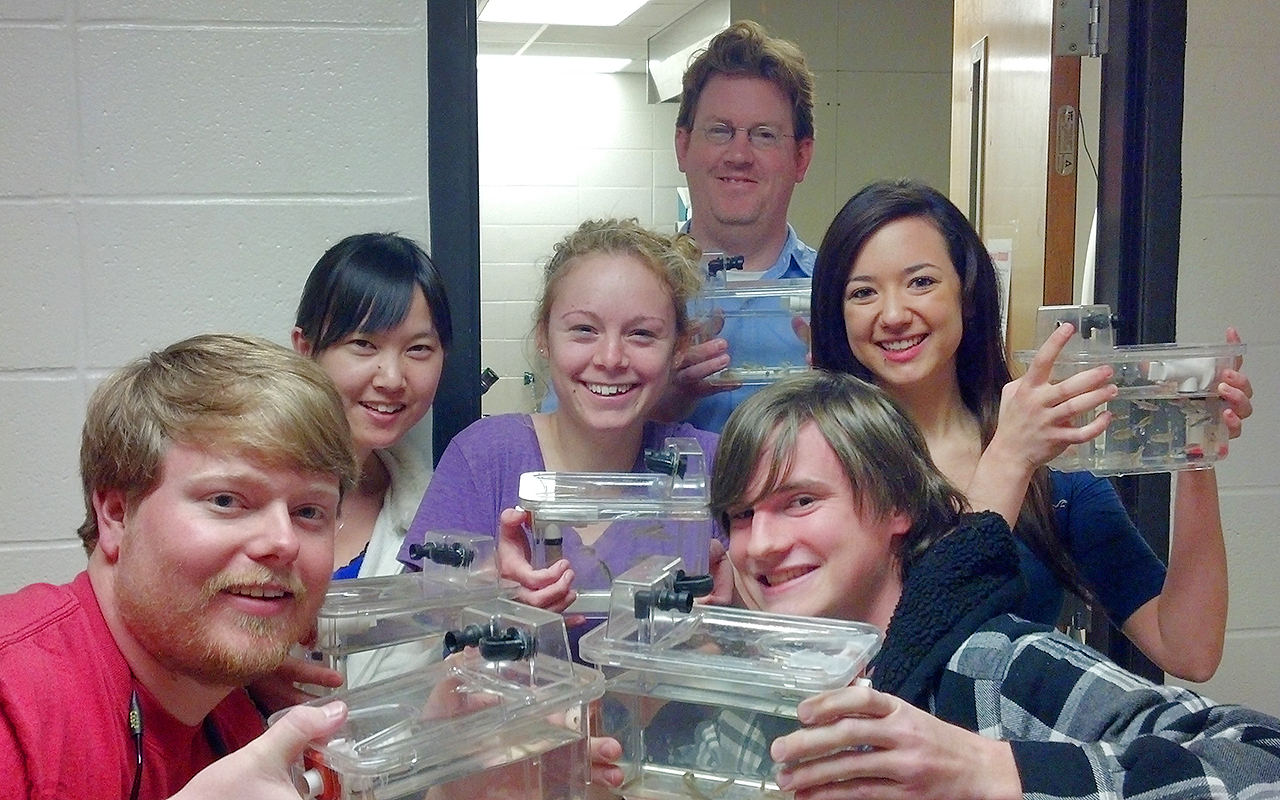 Professor making waves with research into fish depression - Troy Today