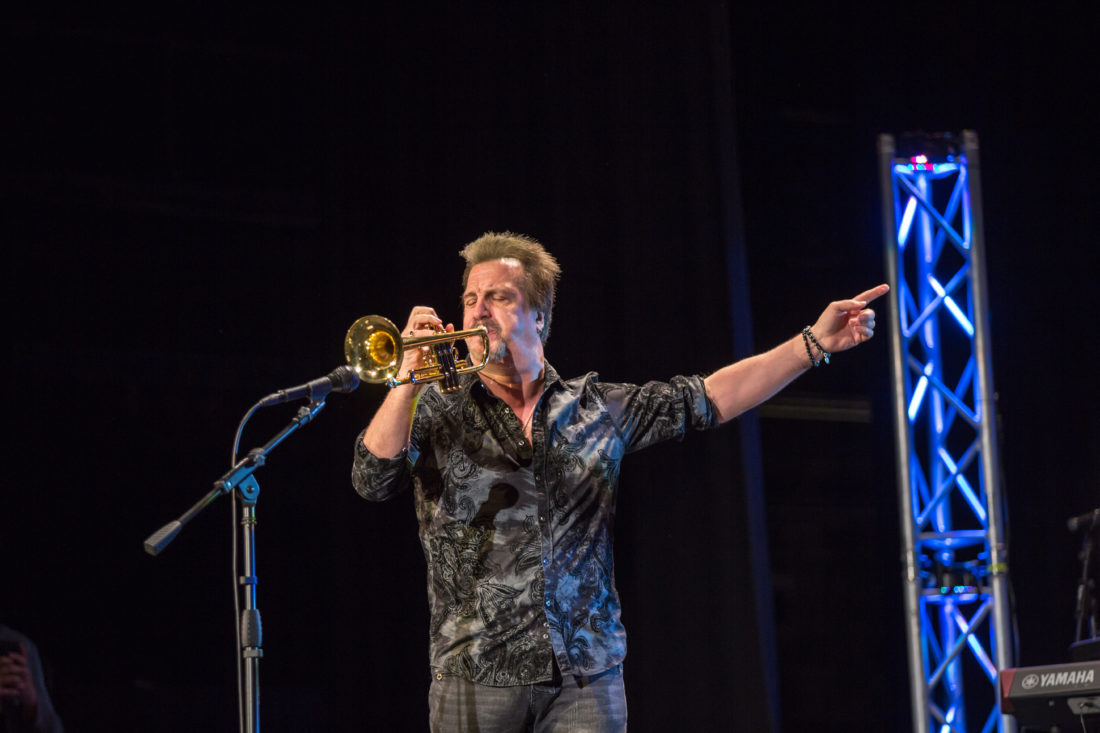Former Letterman trumpeter Al Chez visits TROY - Troy Today