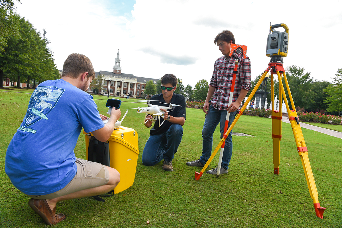 Surveying and Geomatics Program wins national award - Troy Today