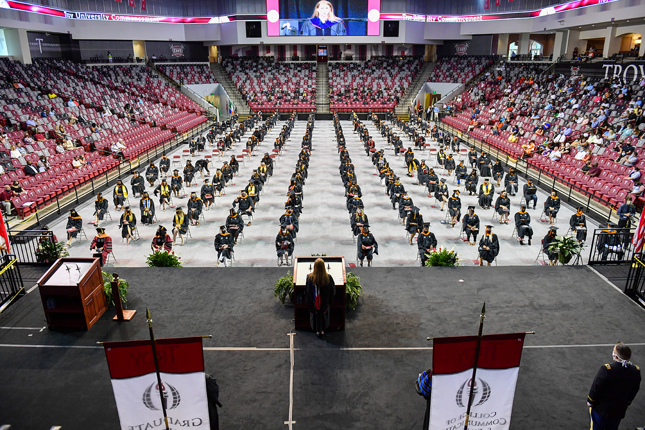 Choosing love, not hate can change the world, Long tells TROY graduates ...