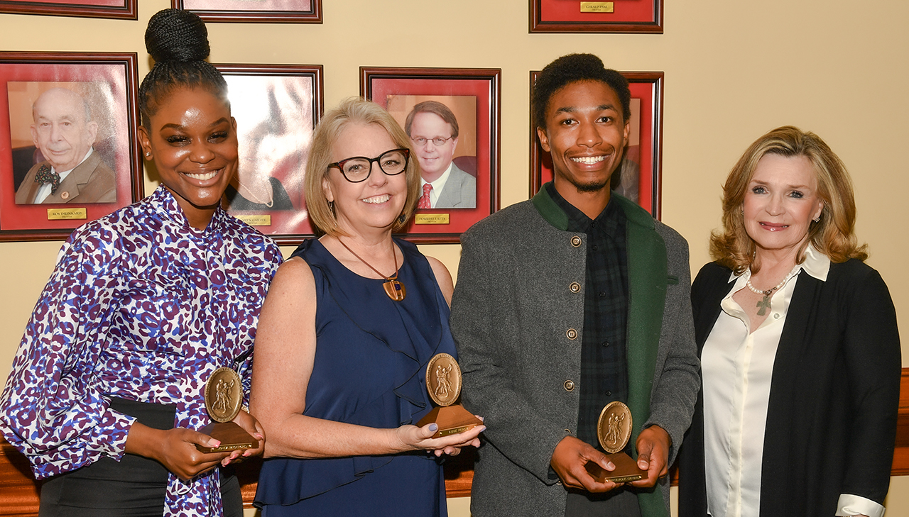 Three honored with Sullivan Awards at Troy University - Troy Today