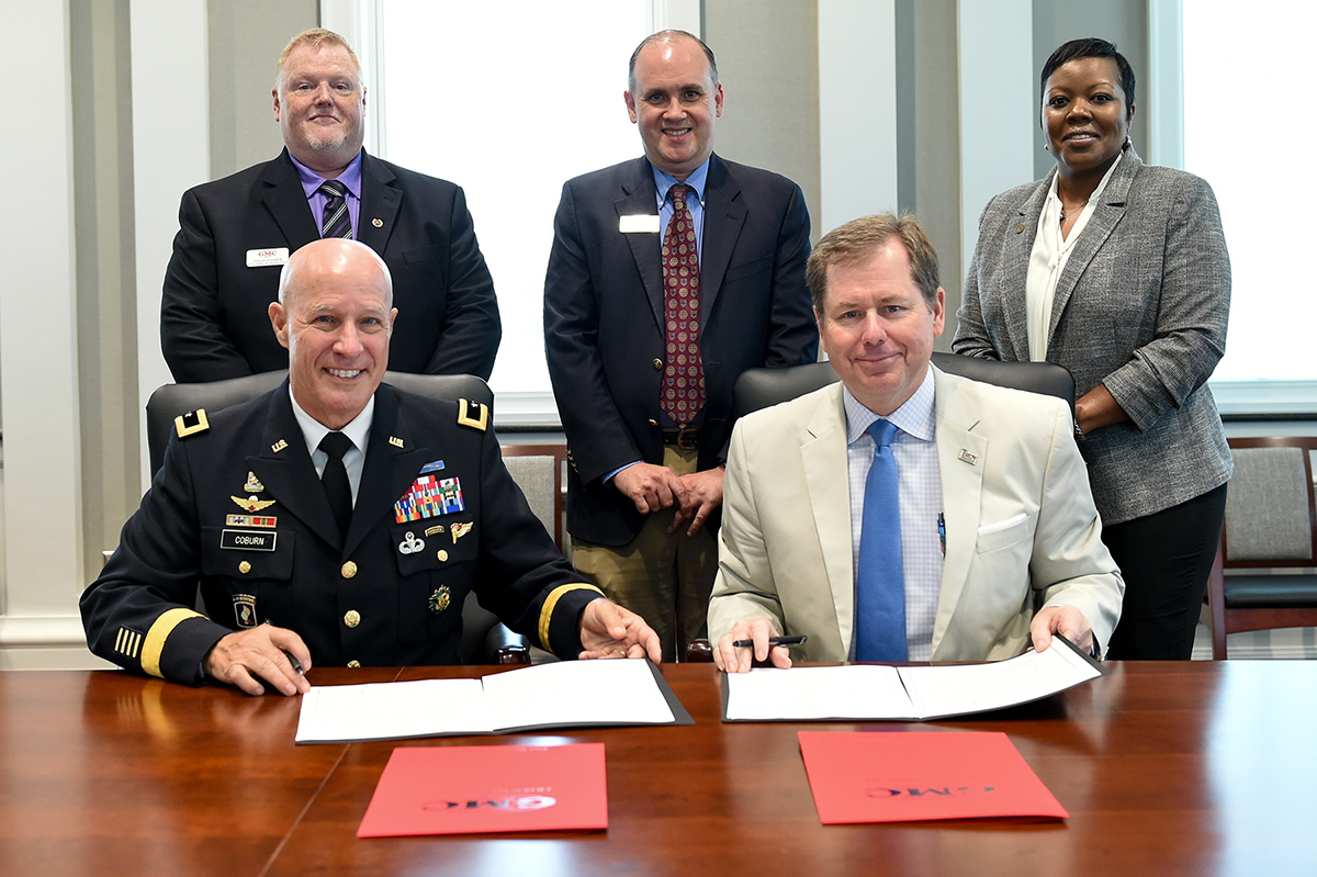 TROY, Georgia Military College ink articulation agreement, paving the ...