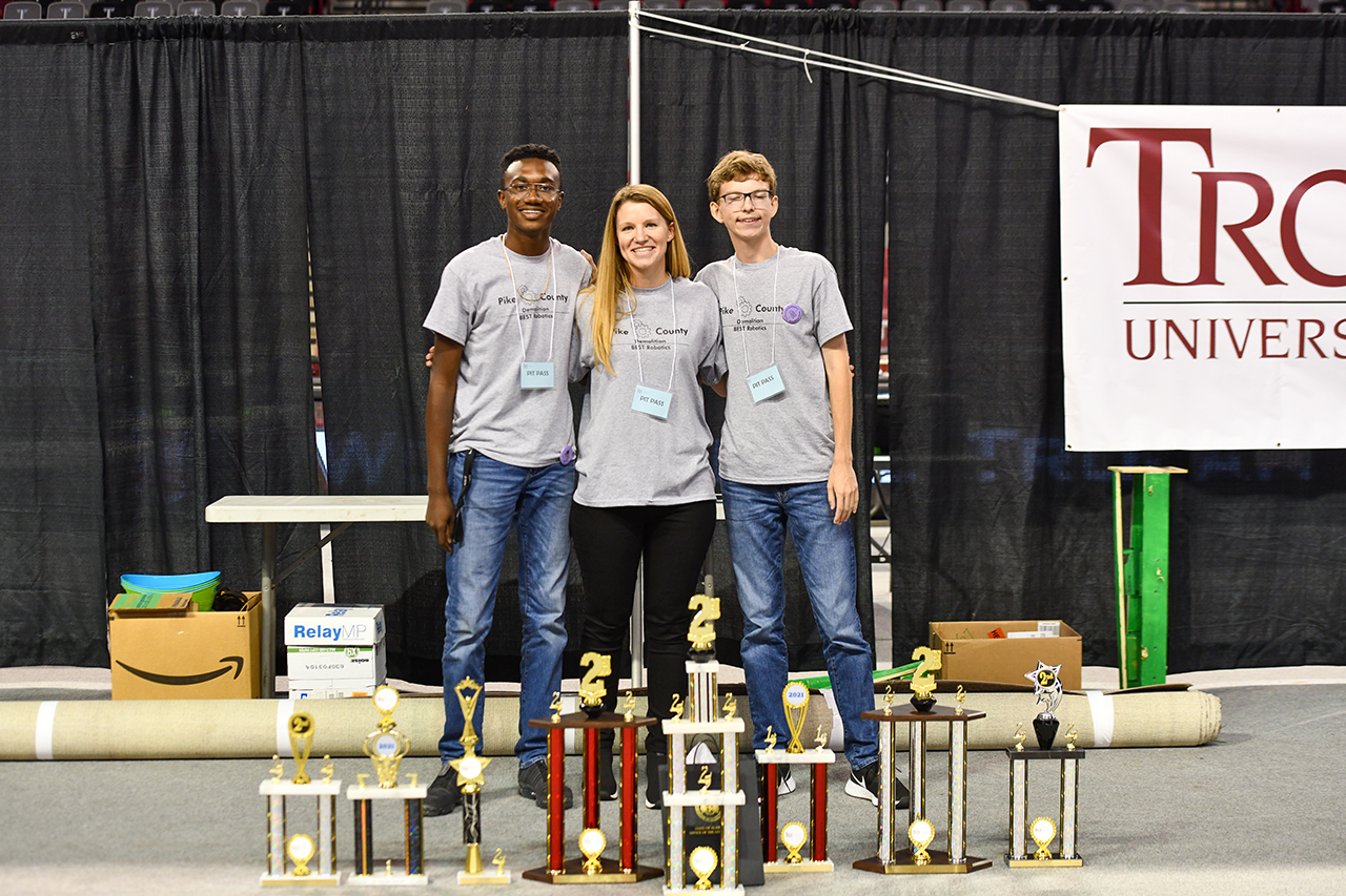 MACH, Pike County top annual TROY BEST Robotics competition - Troy Today