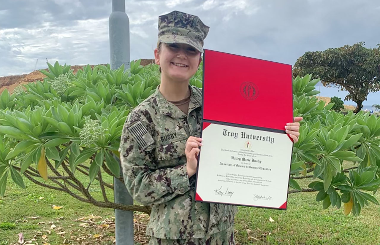 Family encouragement motivates Navy corpsman in her pursuit of higher ...