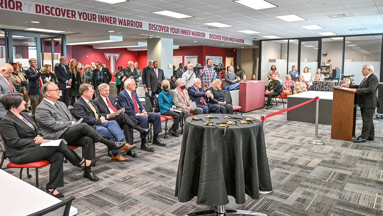 TROY cuts ribbon on new Center for Student Success at Montgomery Campus ...