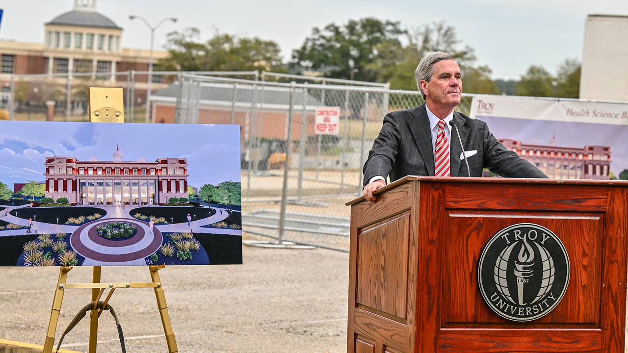 Troy University breaks ground on two new buildings on Troy Campus ...