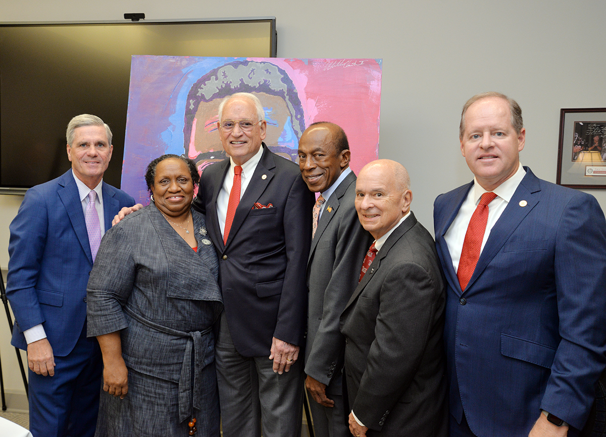 Portrait by TROY alumnus honors memory of former Troy University ...