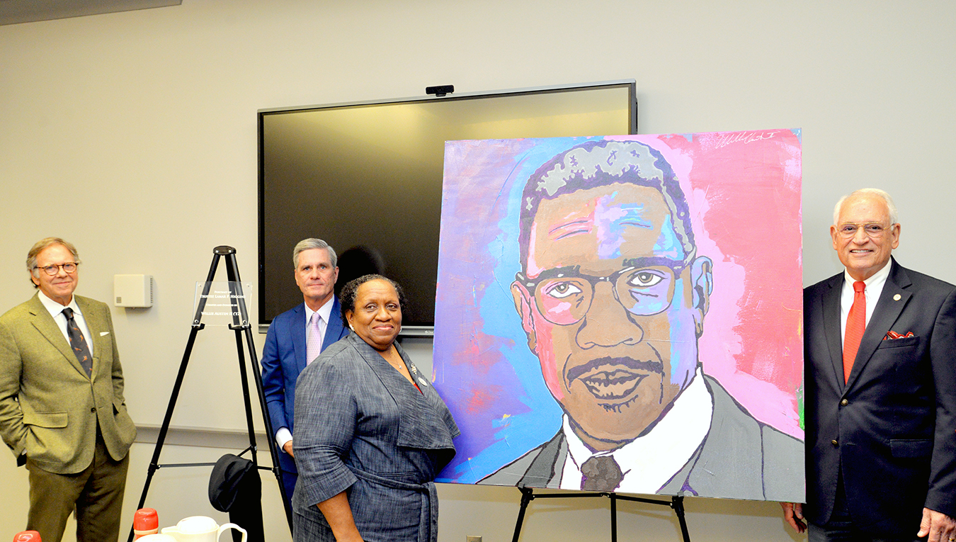 Portrait by TROY alumnus honors memory of former Troy University ...