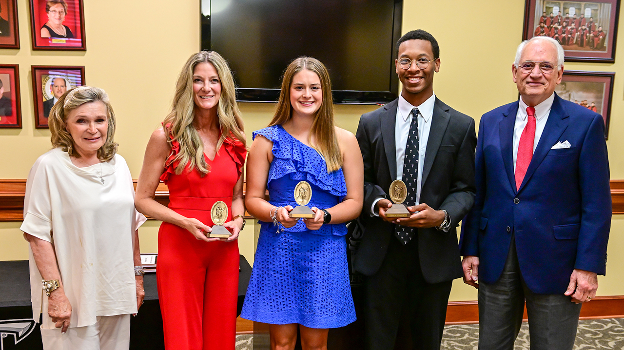 Three honored with Sullivan Awards at Troy University - Troy Today