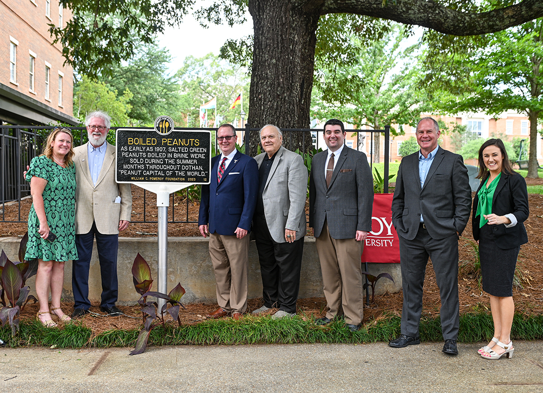 Dothan Campus unveils boiled peanut historical marker - Troy Today