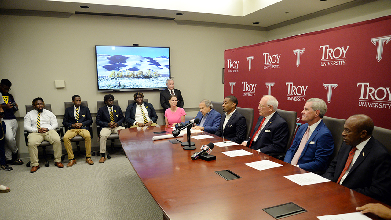 Troy University transfers deed of Montgomery Campus building to Valiant ...