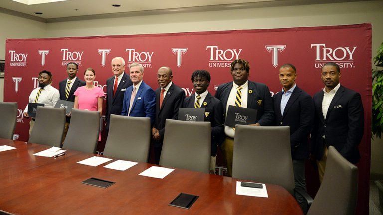Troy University transfers deed of Montgomery Campus building to Valiant Cross Academy - Troy Today