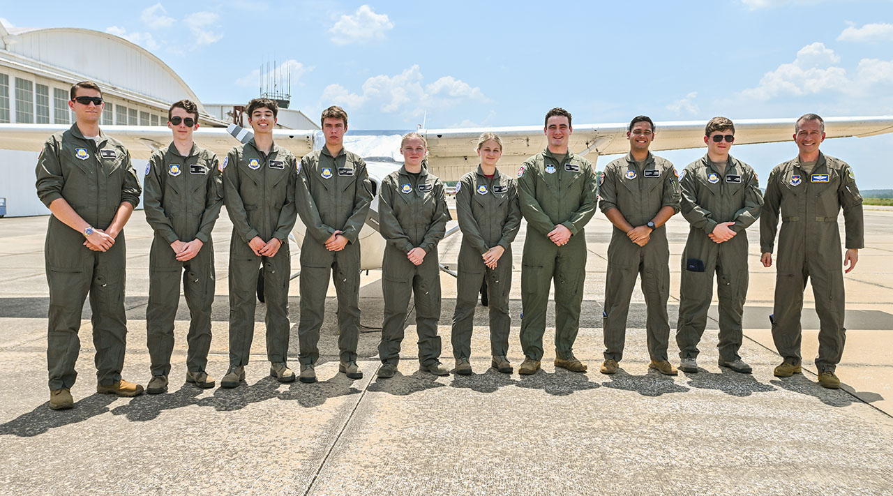 USAF junior ROTC Flight Academy a success for TROY, partners and high ...