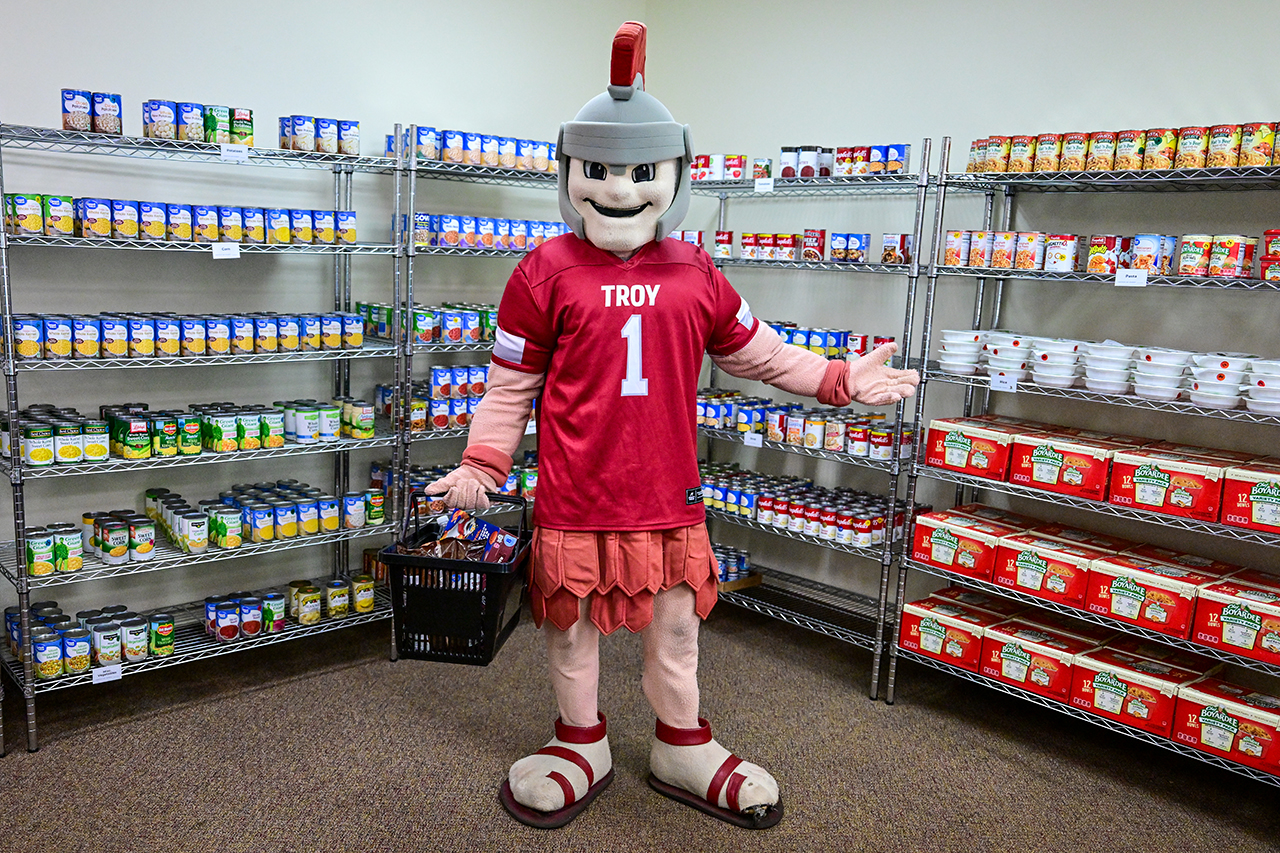 Trojan Pantry is addressing the needs of food insecurity on the Troy ...
