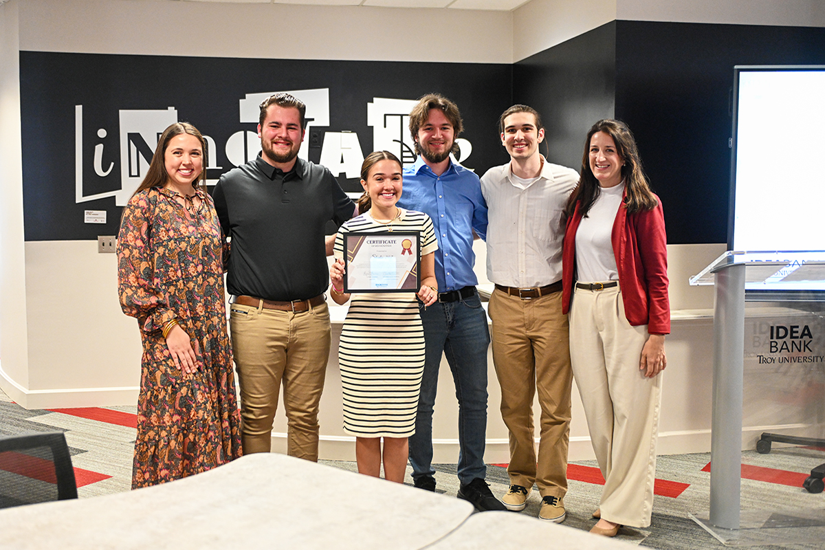 Studio 207 wins second annual Troy University IDEA Bank Marketing ...
