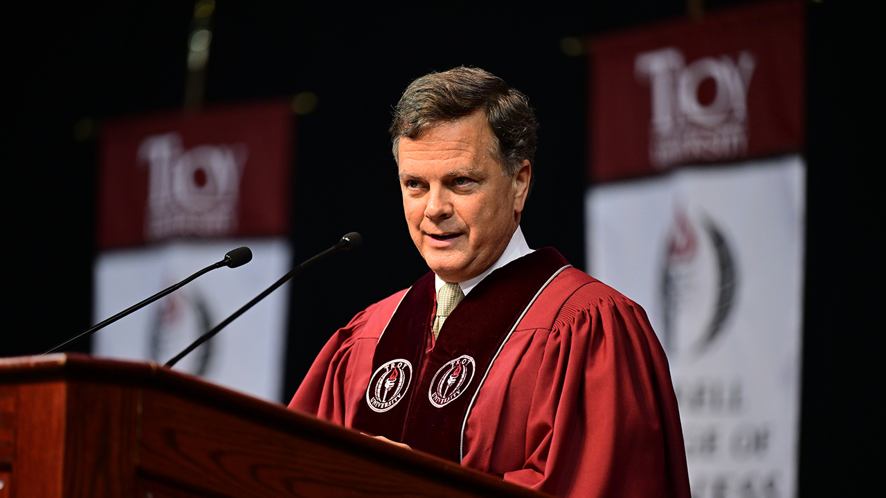 Orr encourages TROY graduates to seek to make a lasting difference ...