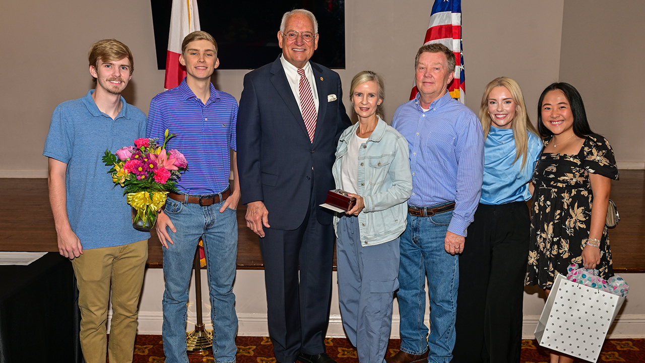 Terri Adams receives Troy University’s Vergil Parks McKinley Award ...
