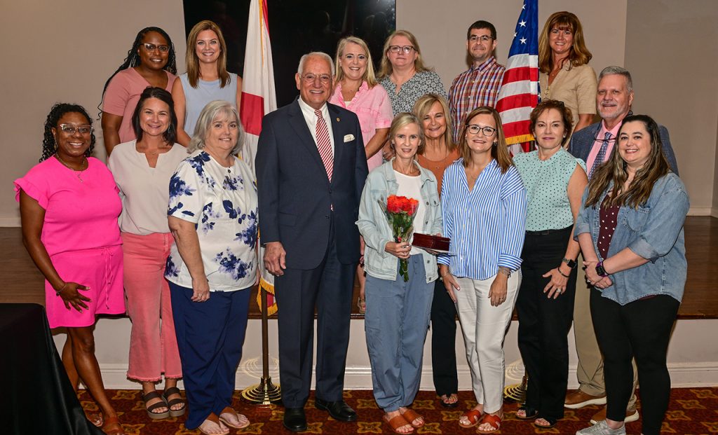 Terri Adams receives Troy University’s Vergil Parks McKinley Award ...