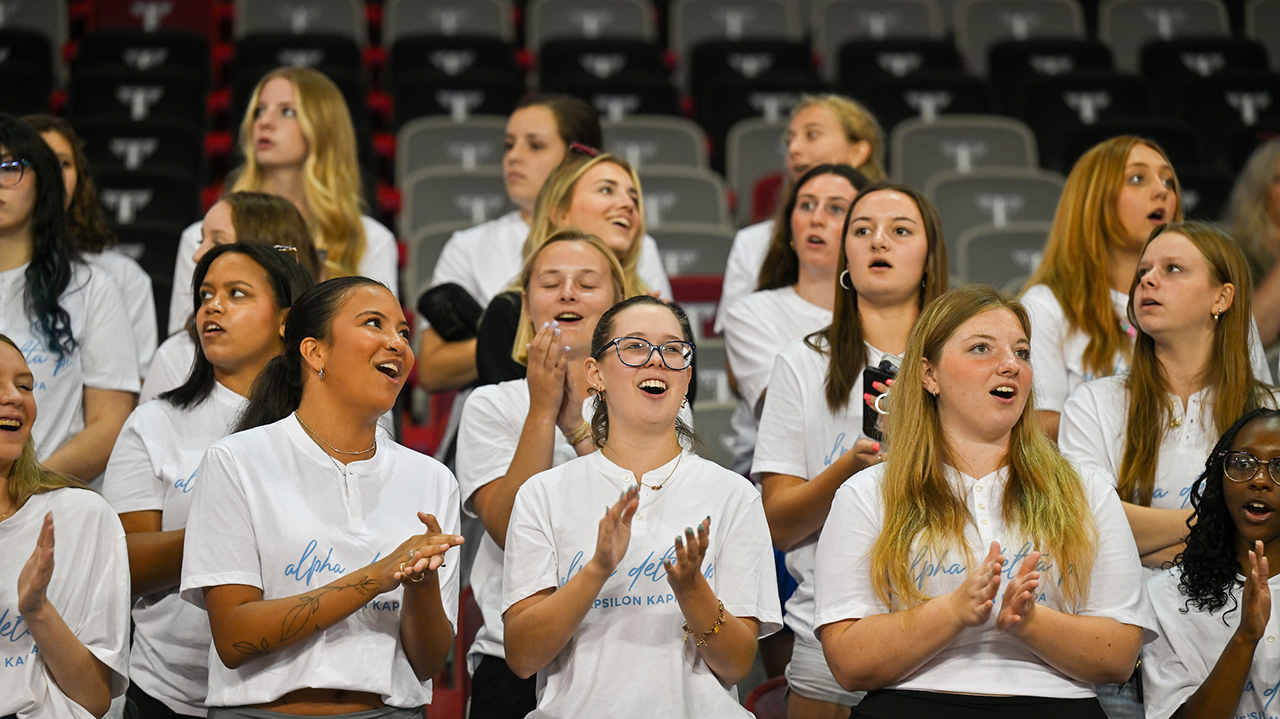 Saliba challenges new students to take advantage of everything TROY has ...