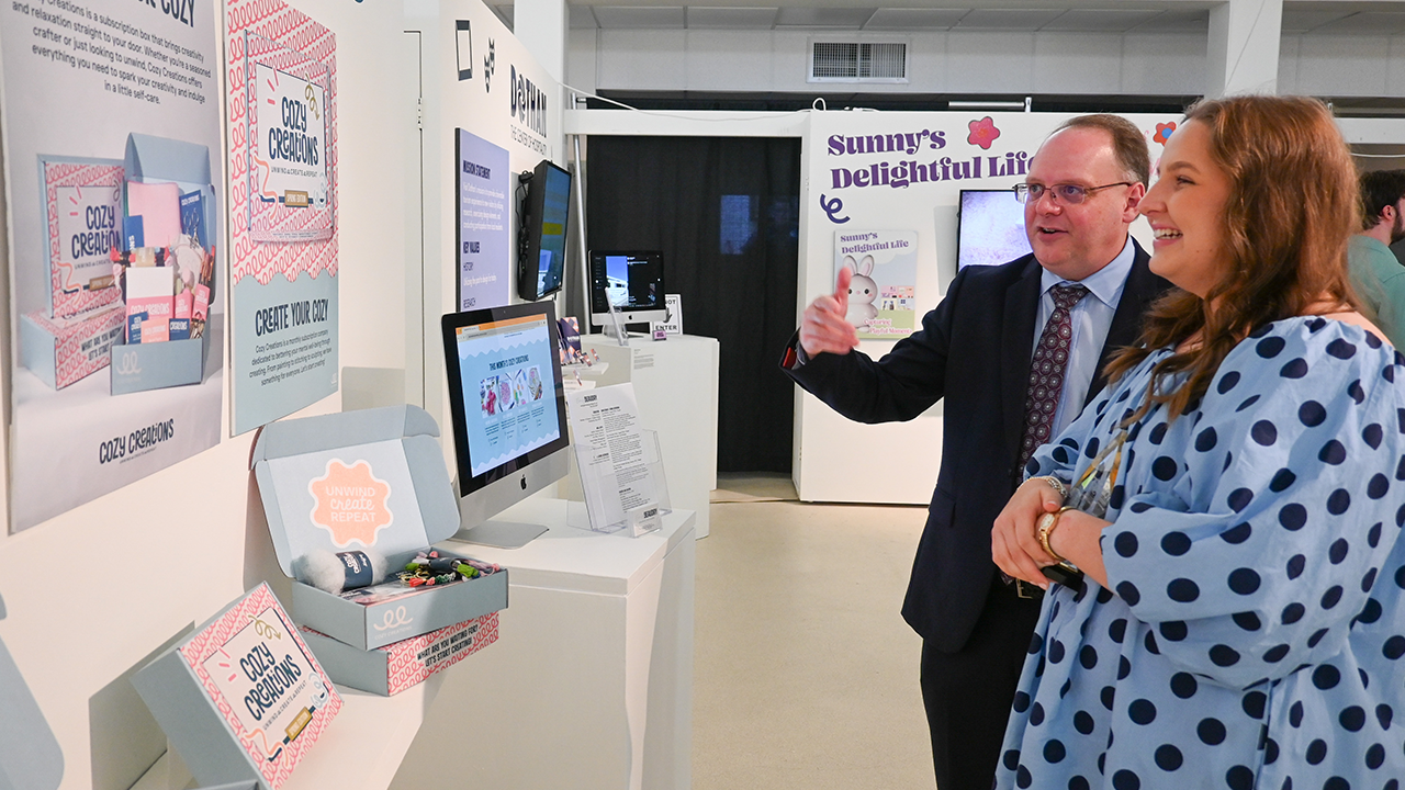 Spring 2025 Senior Thesis Exhibit now on display - Troy Today