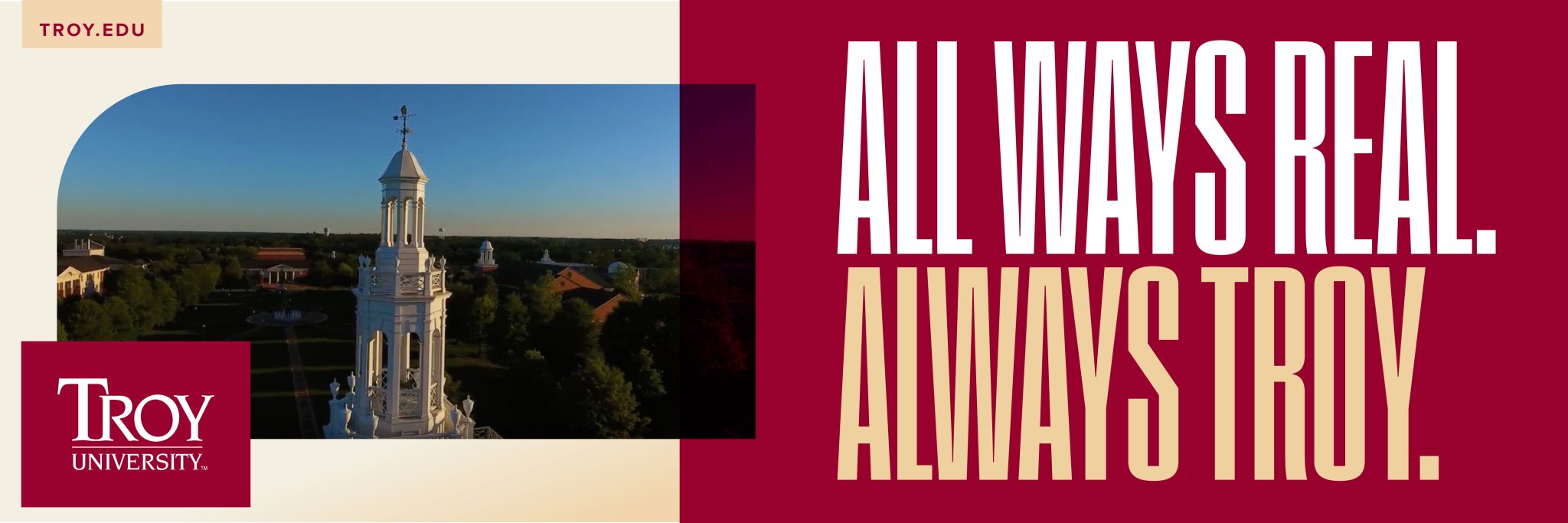New brand campaign launched: All Ways Real. Always TROY. - Troy Today